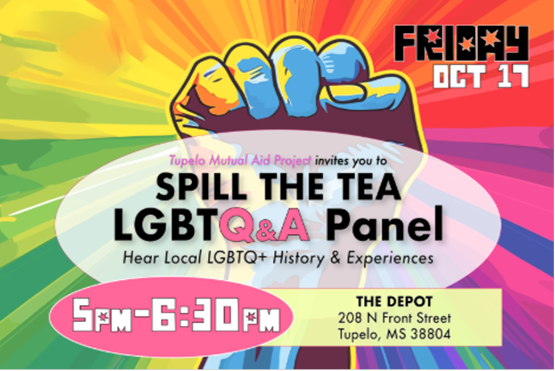 Spill the Tea: LGBTQ&A History and Experiences Panel - Mississippi ...